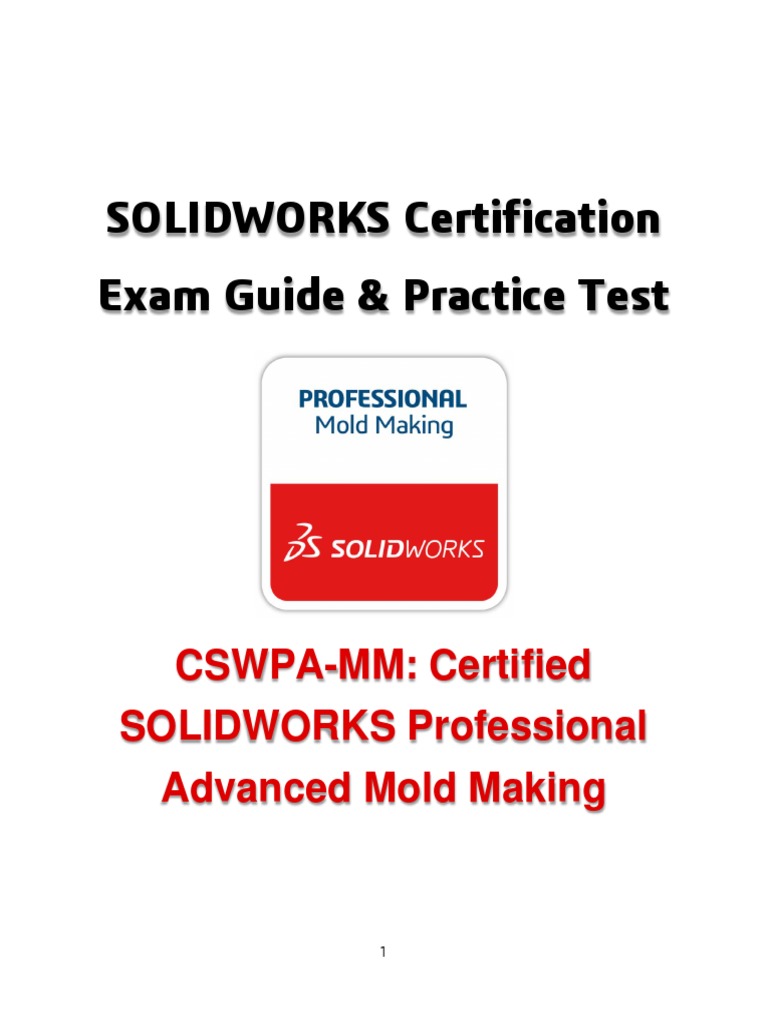 SOLIDWORKS Certification Exam Guide & Practice Test: CSWPA-MM ...
