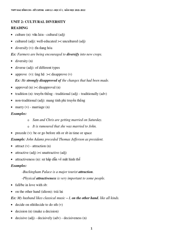 Unit 2: Cultural Diversity Reading | Download Free PDF | Clothing