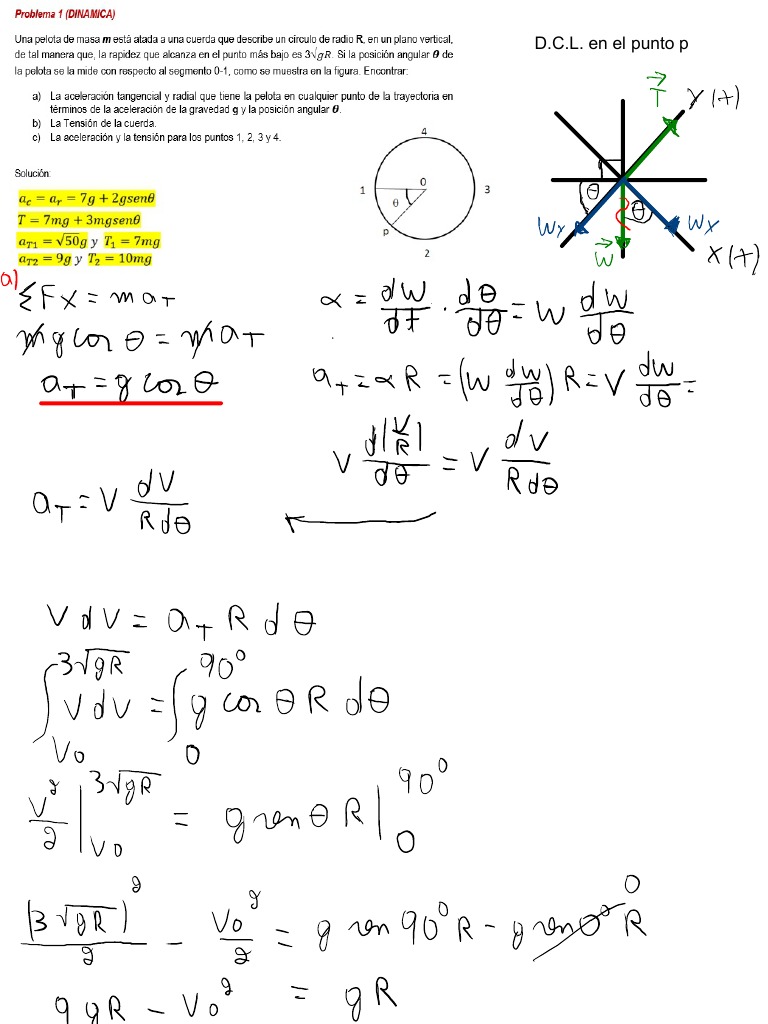 Dinamica Circular Integrales | PDF