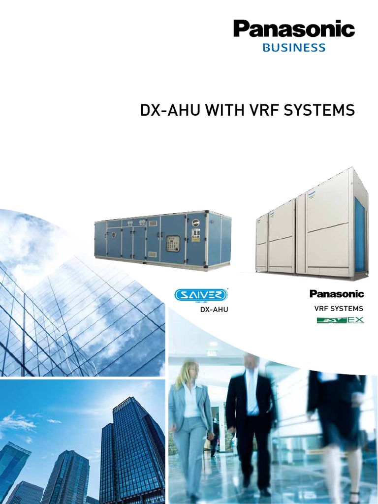 Panasonic VRF AHU Catalog 190626 Lo-Res | PDF | Civil Engineering ...