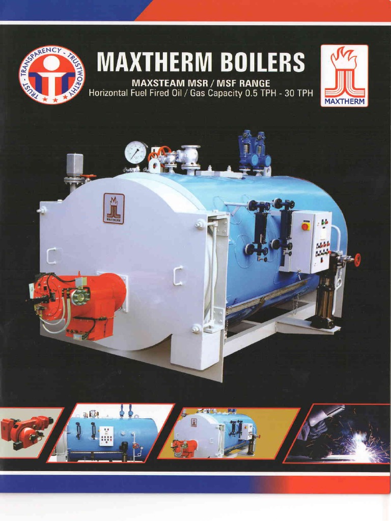 Reverse Flame & Three Pass Boilers | PDF | Boiler | Energy Technology