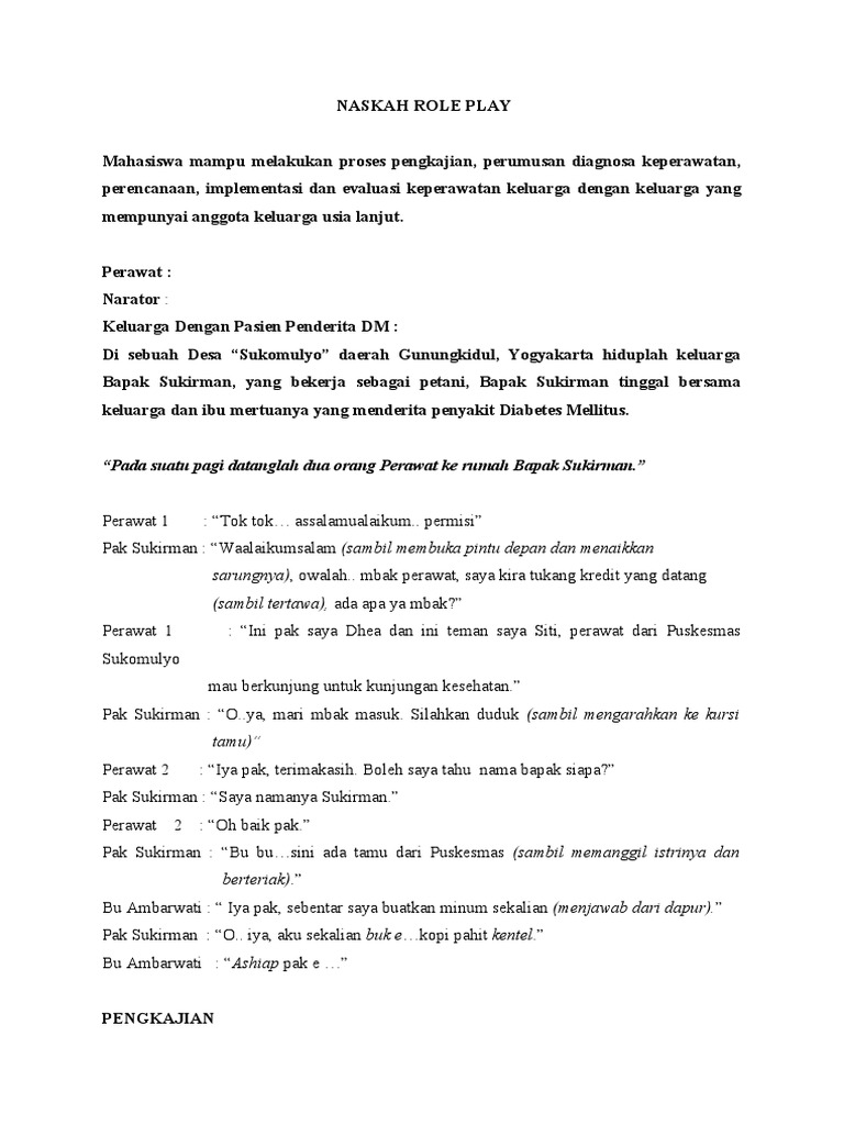 Naskah Role Play | PDF