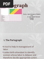 Partograph - Case Scenario | PDF | Childbirth | Public Health