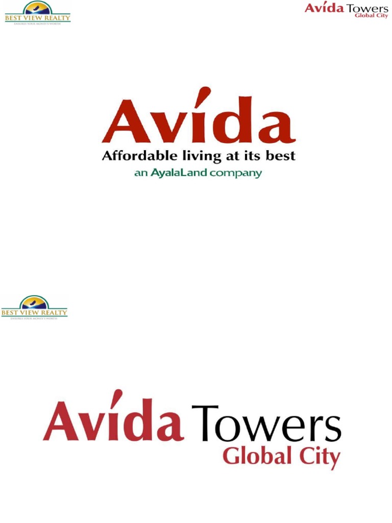 Avida Towers BGC 9th Ave Presentation 01-27-14 | PDF | Buildings And ...