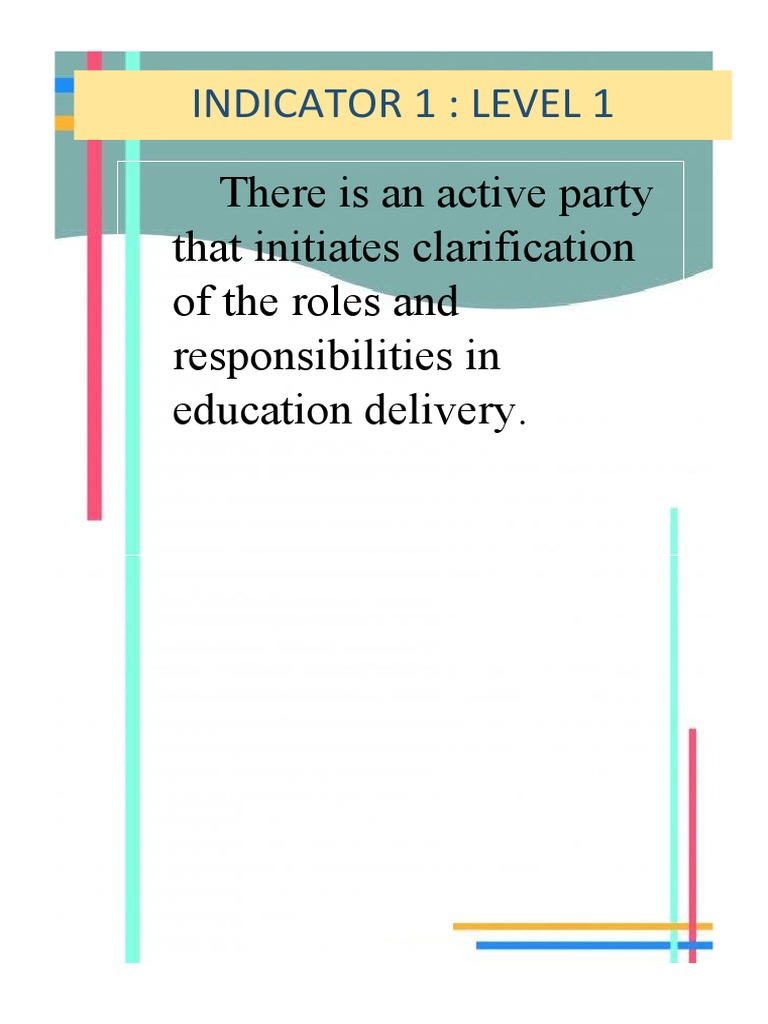SBM Indicator Labels | PDF