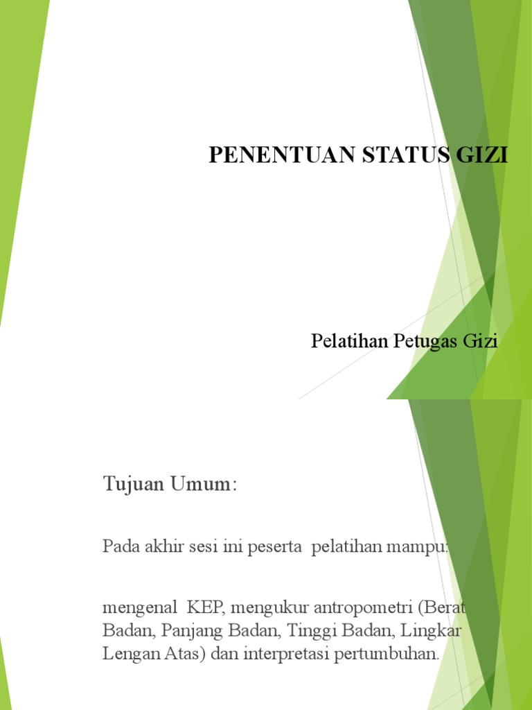 Penilaian Status Gizi Anak Balita | PDF