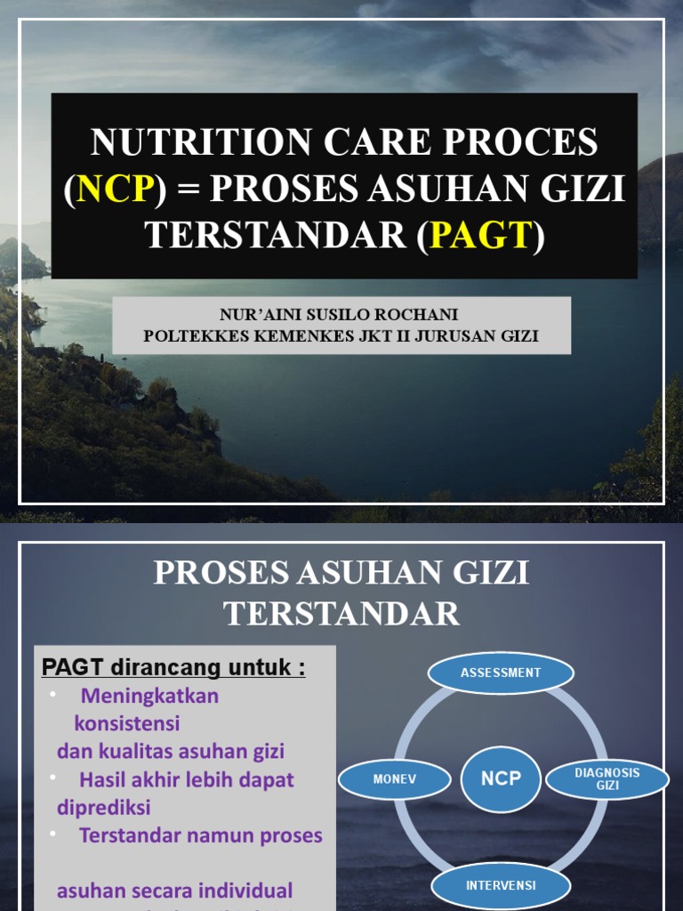 Nutrition Care Proces (NCP) Proses | PDF