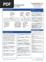 Word 2021 Advanced Quick Reference | PDF | Microsoft Word | Software ...