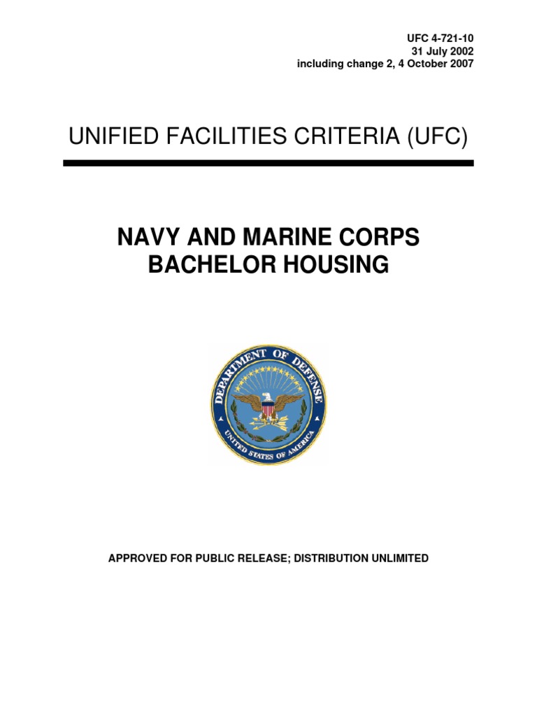 Unified Facilities Criteria Ufc 4 721 10 | PDF | United States ...