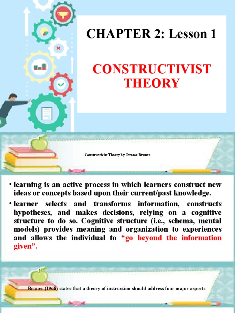 Bruner's Constructivist Learning Theory | PDF | Constructivism ...