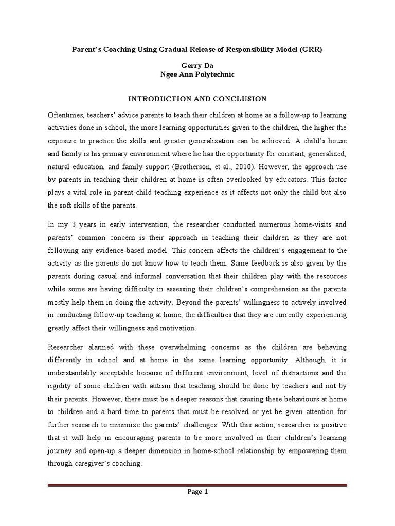 Action Research (Final Copy) | PDF | Behavior Modification | Cognition