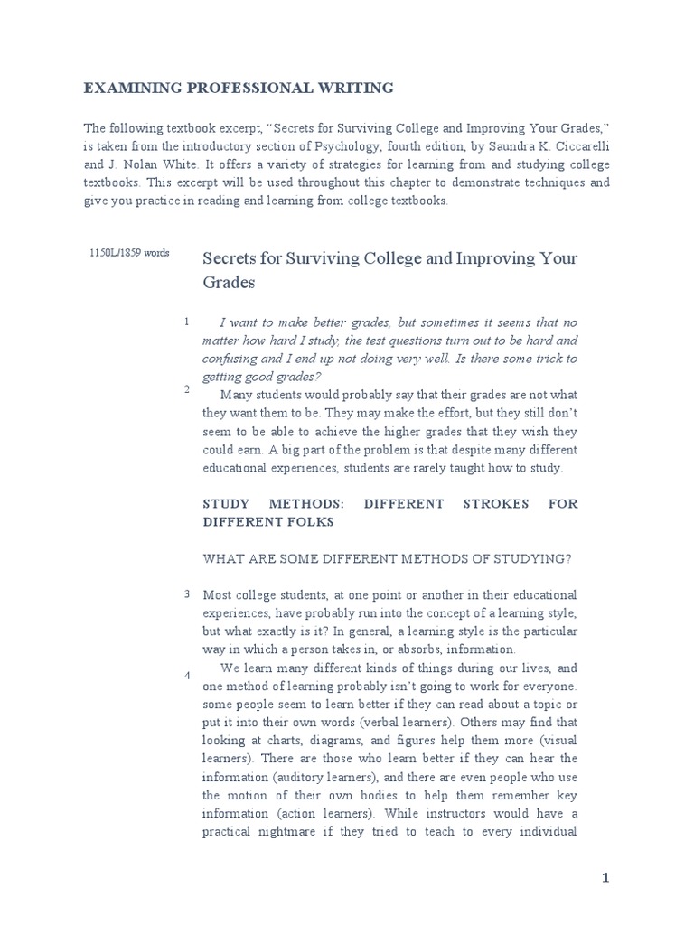 Task - 1 - Reading Strategies | Download Free PDF | Learning Styles ...