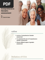 Comprehensive Geriatric Assessment | PDF | Geriatrics | Dementia