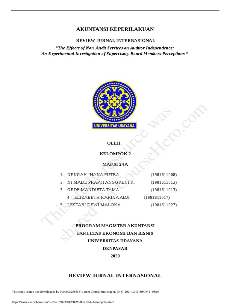 Review Jurnal Kelompok 2 | PDF