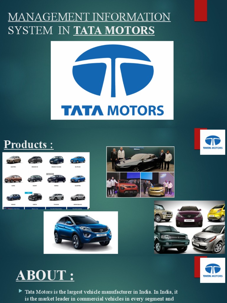 Management Information System in Tata Motors | PDF | Enterprise ...