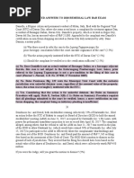 31 Civil Procedure Bar Questions With Answers (EASY-TO-FOLLOW FORMAT ...