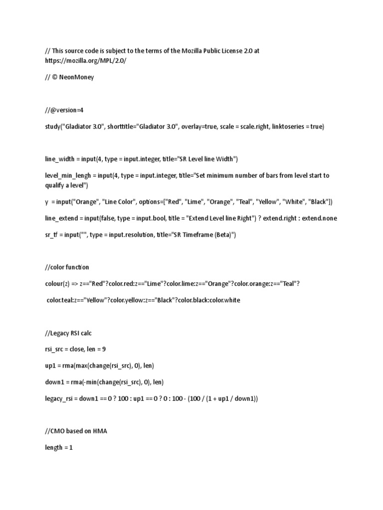 Gladiator 3.0 | PDF | Computer Programming