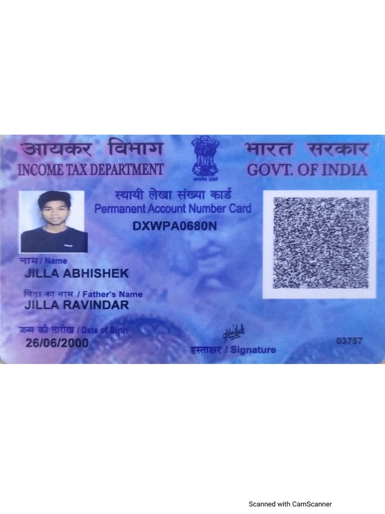 PAN Card | PDF