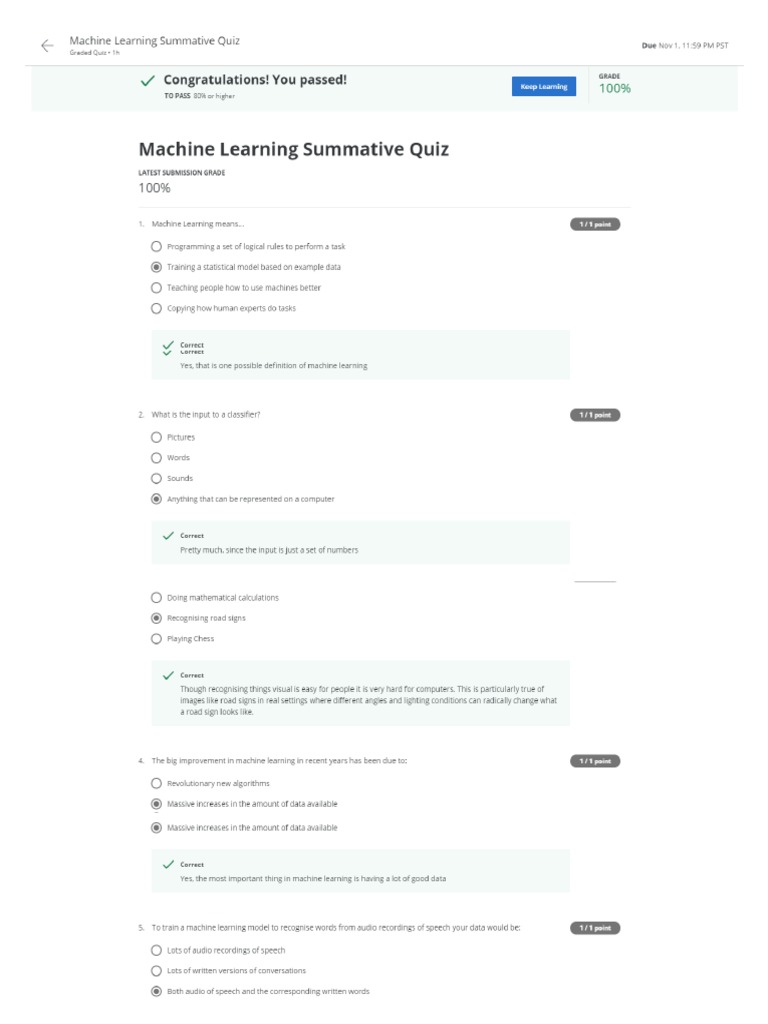 Screencapture Coursera Org Learn Uol Machine Learning For All Exam