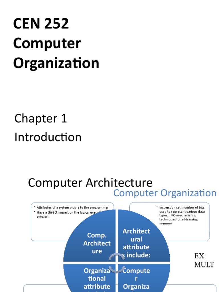 CH01 COA9e Introduction | PDF | Central Processing Unit | System