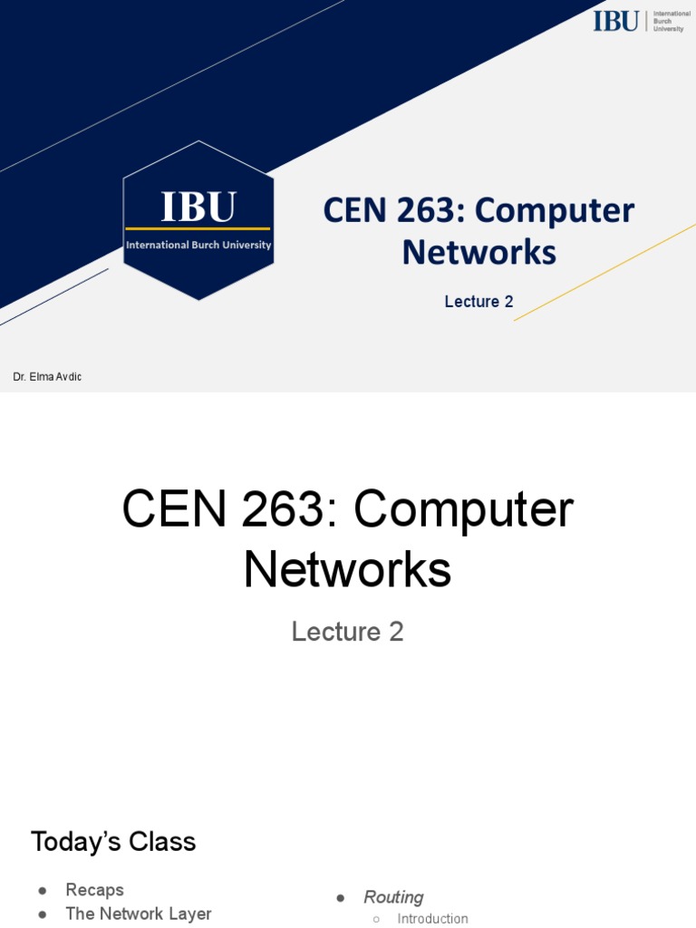 CEN 263 - Computer Networks - Lecture 2 - and - 3 - LMS | Download Free ... CEN 263 - Computer Networks - Lecture 2 - and - 3 - LMS | Download Free ...