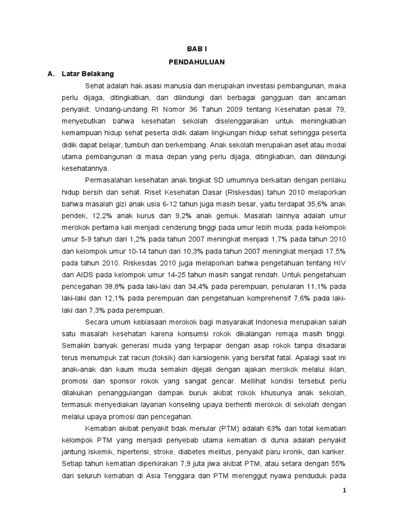 6 - Panduan Modul Phbs Uks | PDF