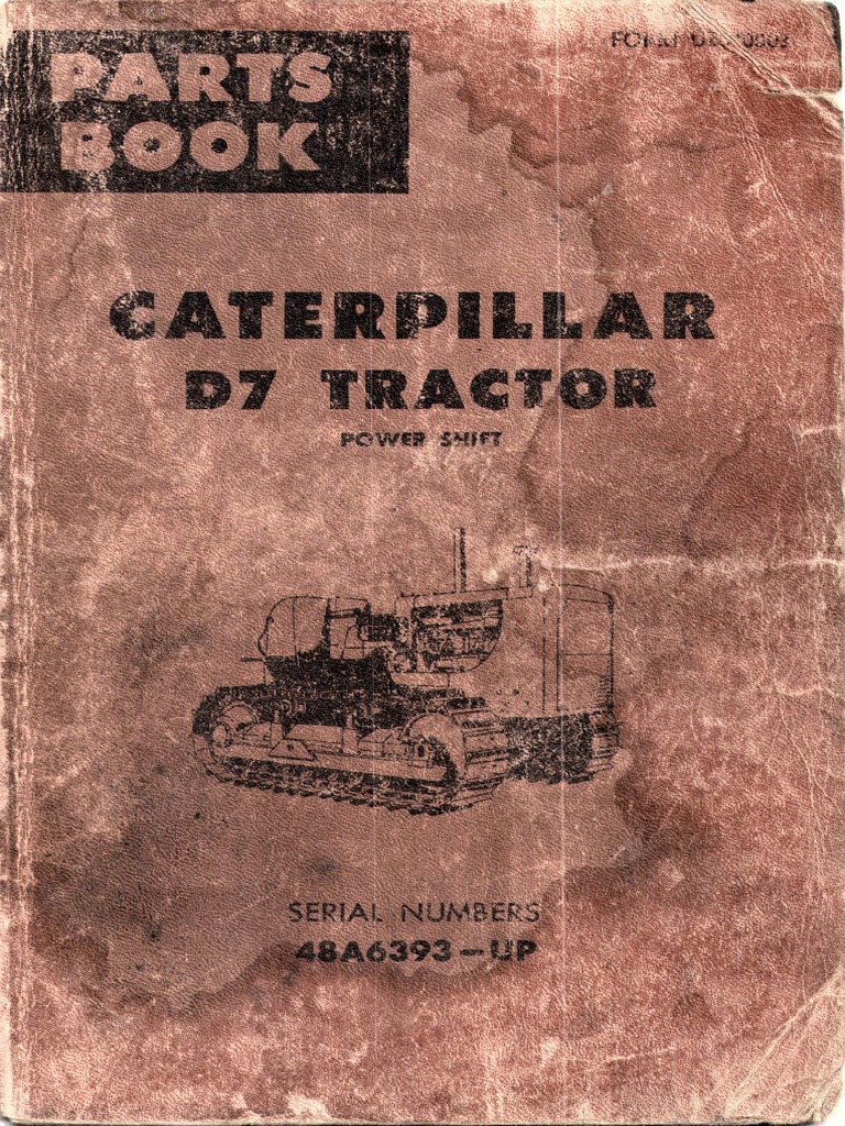 Libro Partes D7E 48A | PDF | Equipment | Vehicles