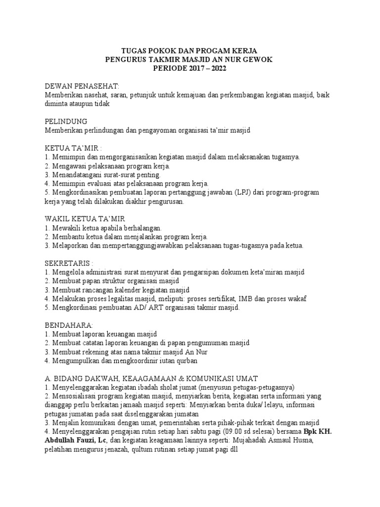 Referensi Masjid Untuk Pak Aan | PDF