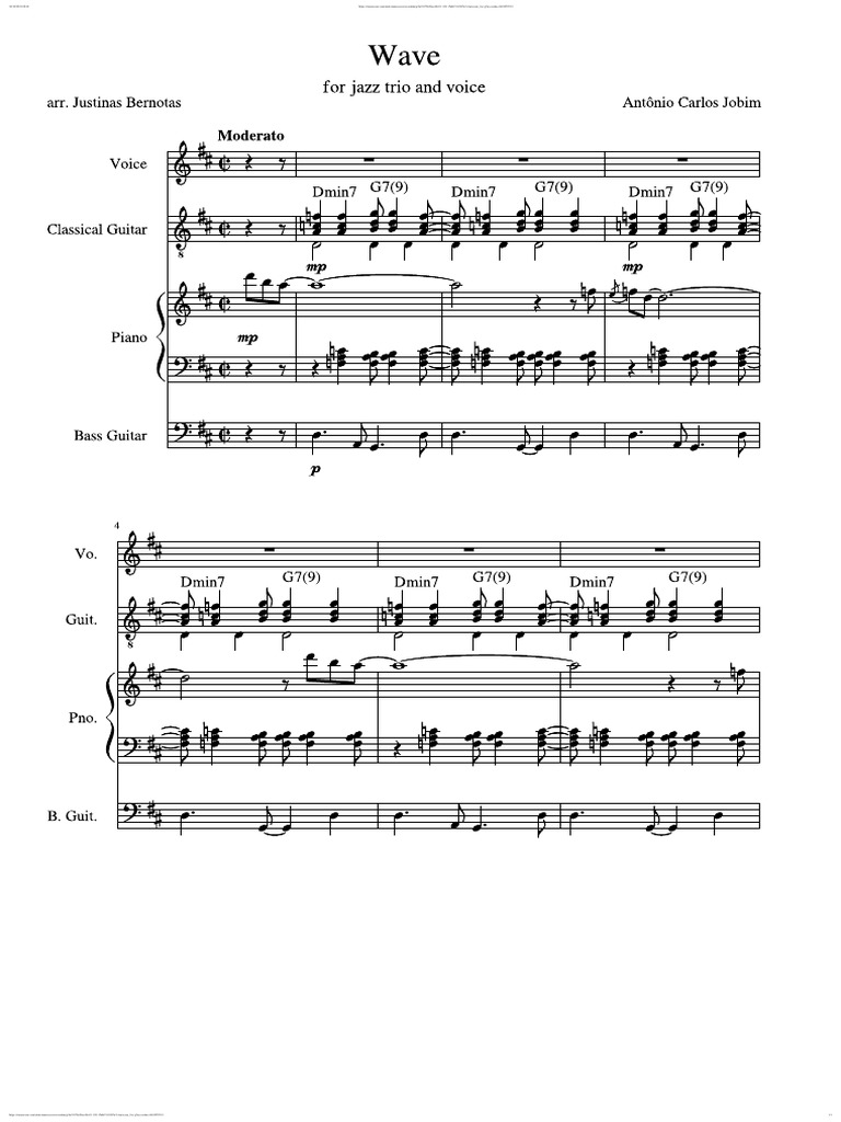 Waves Sheet Music | PDF