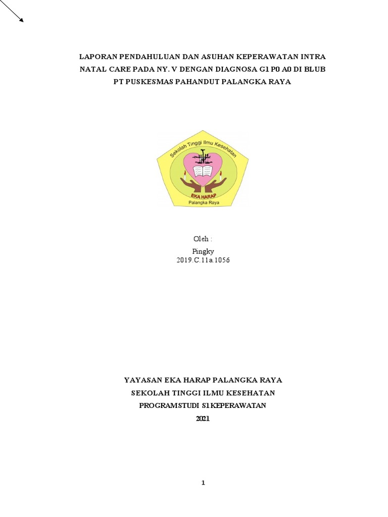 Pingky (LP & Askep Intranatal Care) | PDF