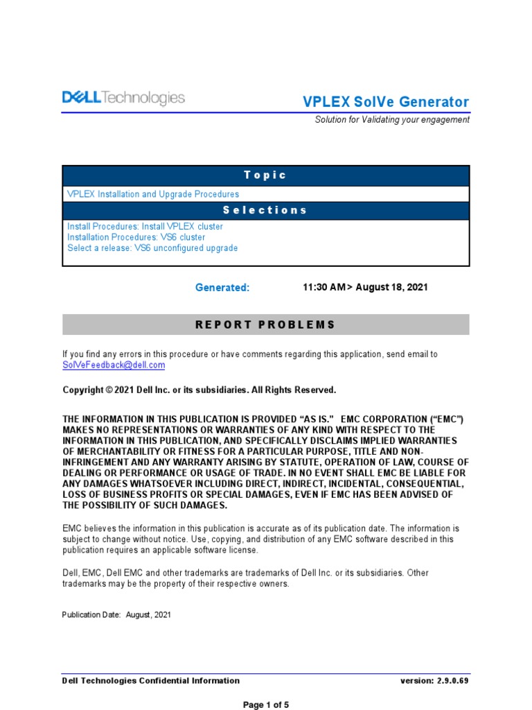 VPLEX - VPLEX Installation and Upgrade Procedures-Install Procedures - Install VPLEX Cluster-9 ...