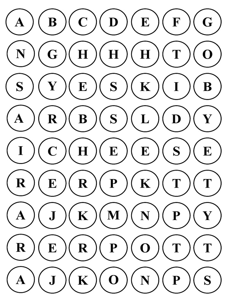 Análisis de Secuencias de Letras | PDF