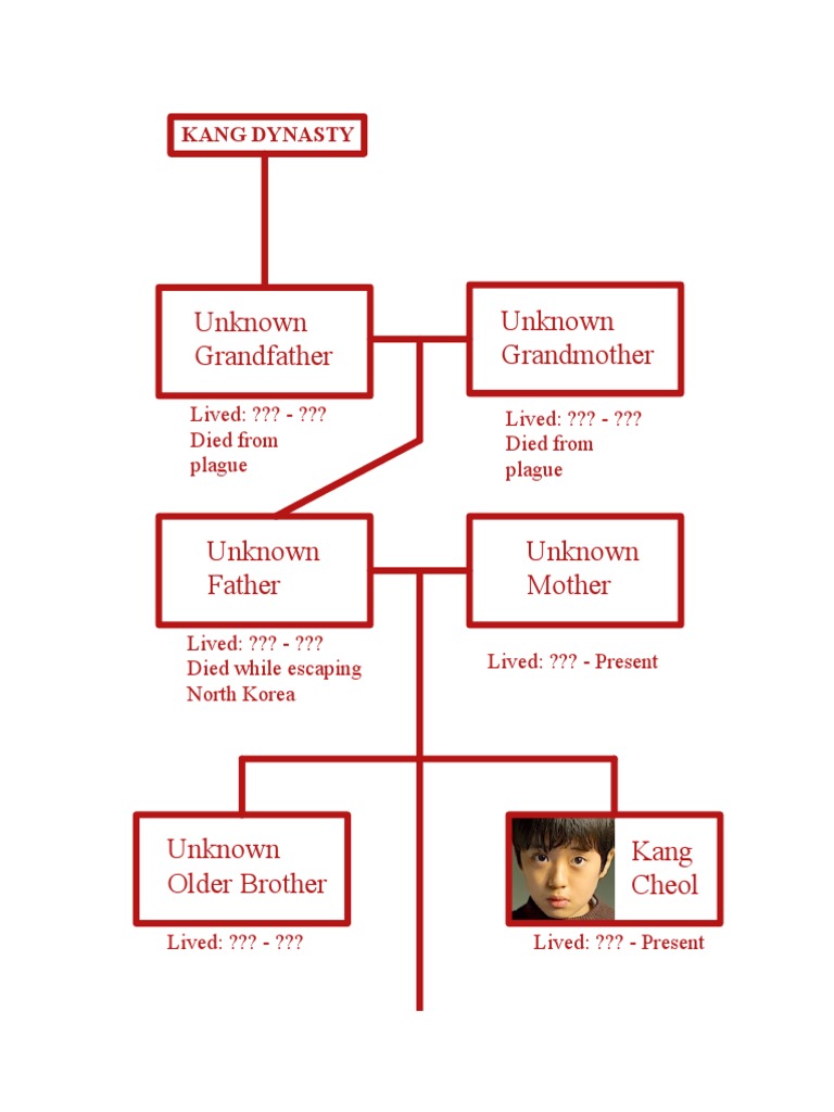 Kang Family Tree Overview | PDF