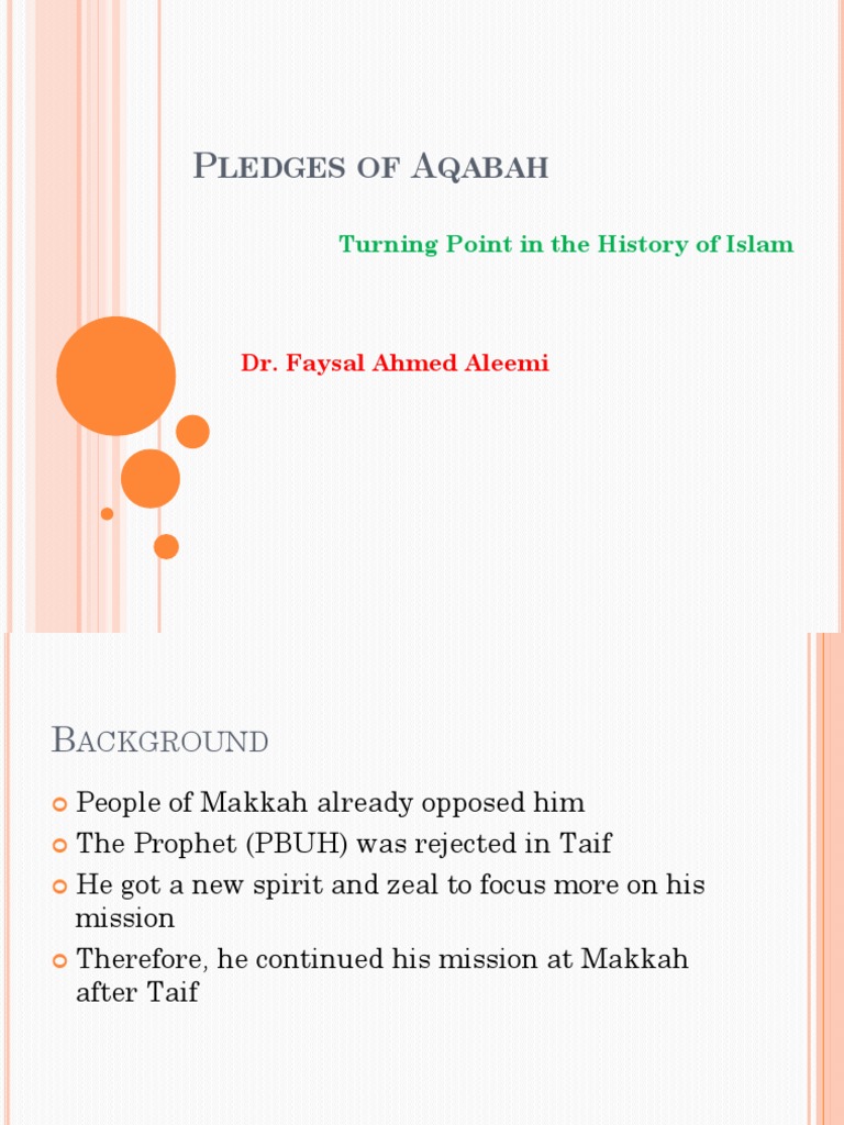 Pledges of Aqabah | PDF