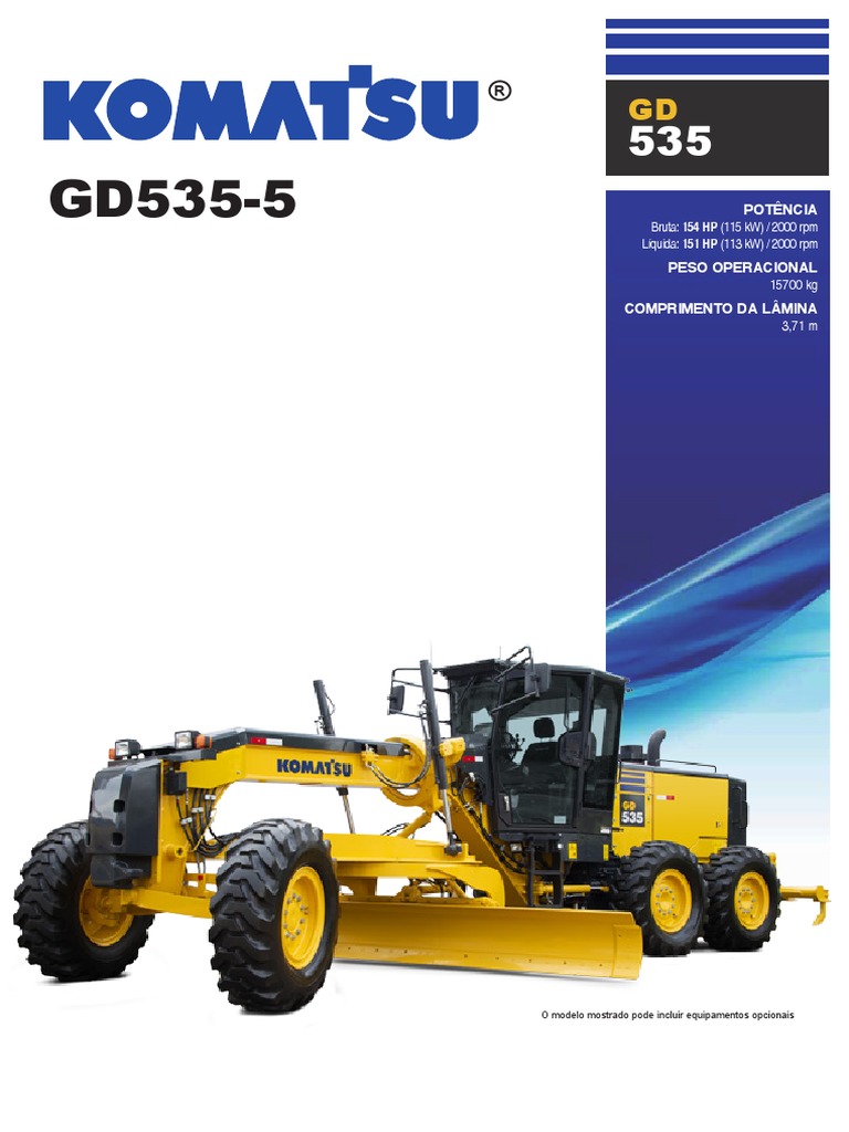 Fe GD535-5 (KPSS073101) | PDF | Pneu | Motores
