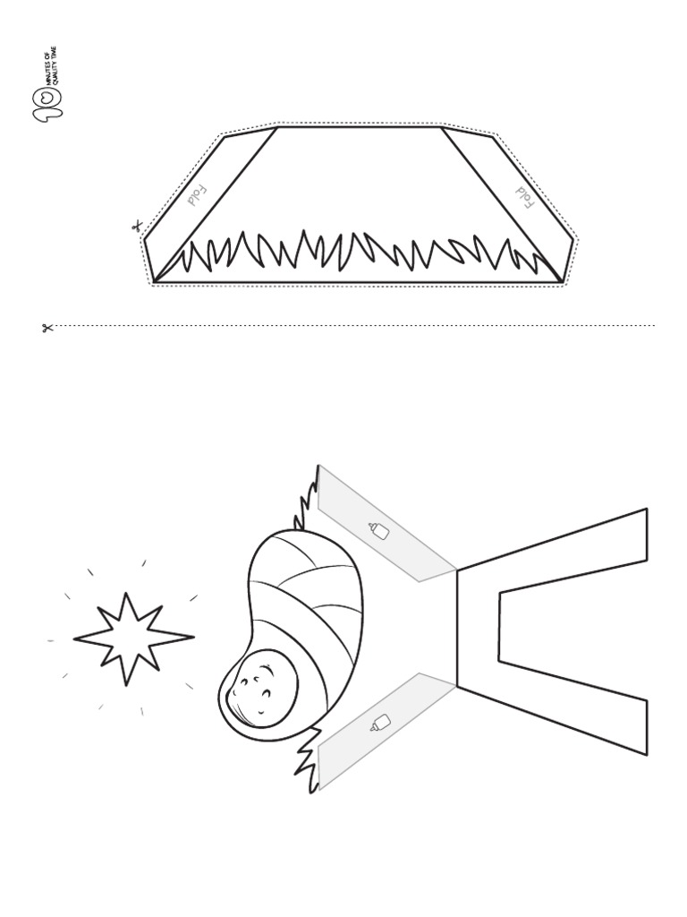 The Birth of Jesus Craft | PDF