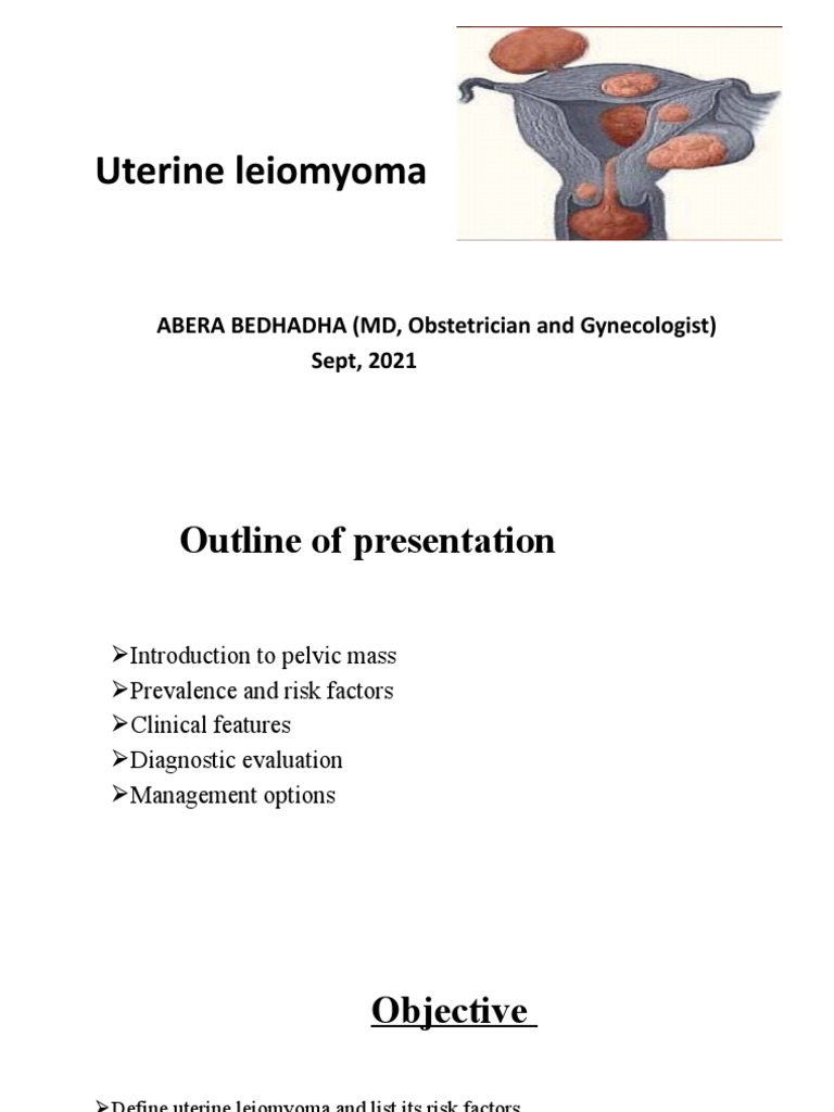 Uterine Myoma, Sept, 2021 | PDF | Estrogen | Uterus