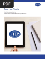 ITEP Grammar Practise | PDF | Language Mechanics | Syntax