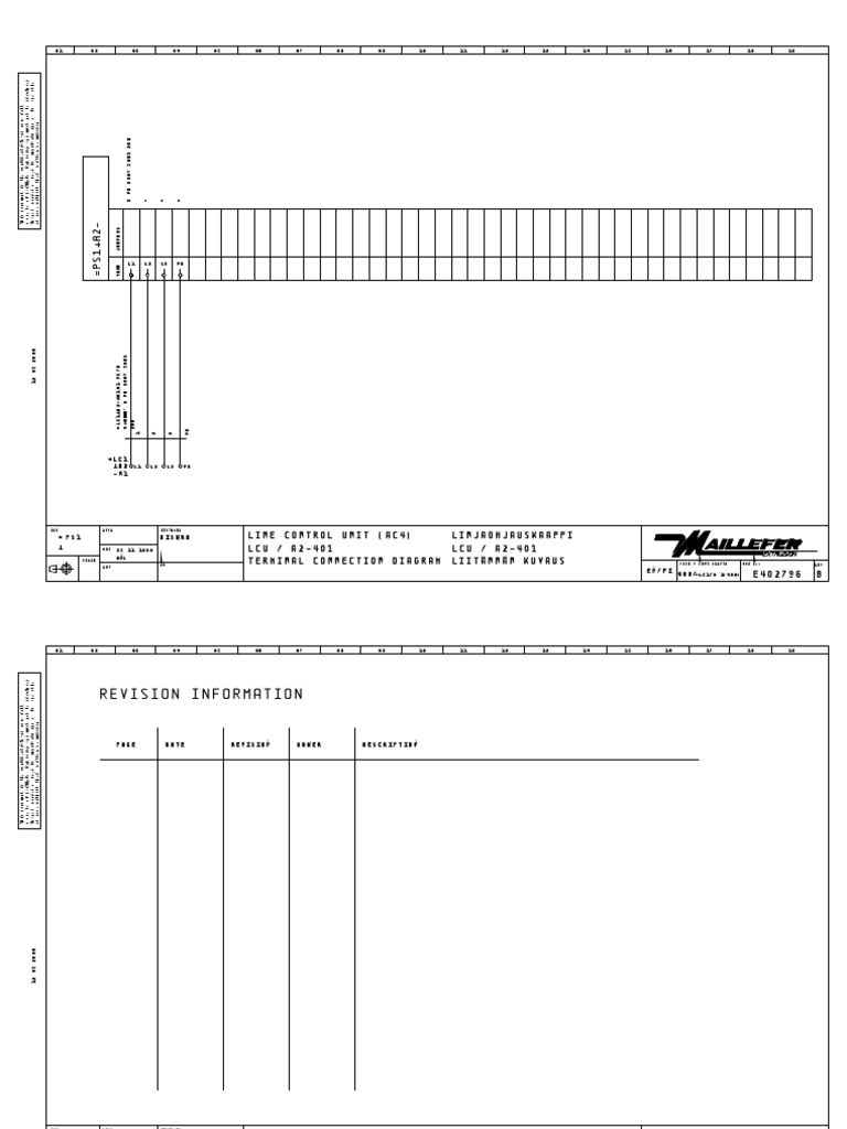 Line Control Unit (Ac4) LCU / A2-401 Linjaohjauskaappi LCU / A2-401 ...
