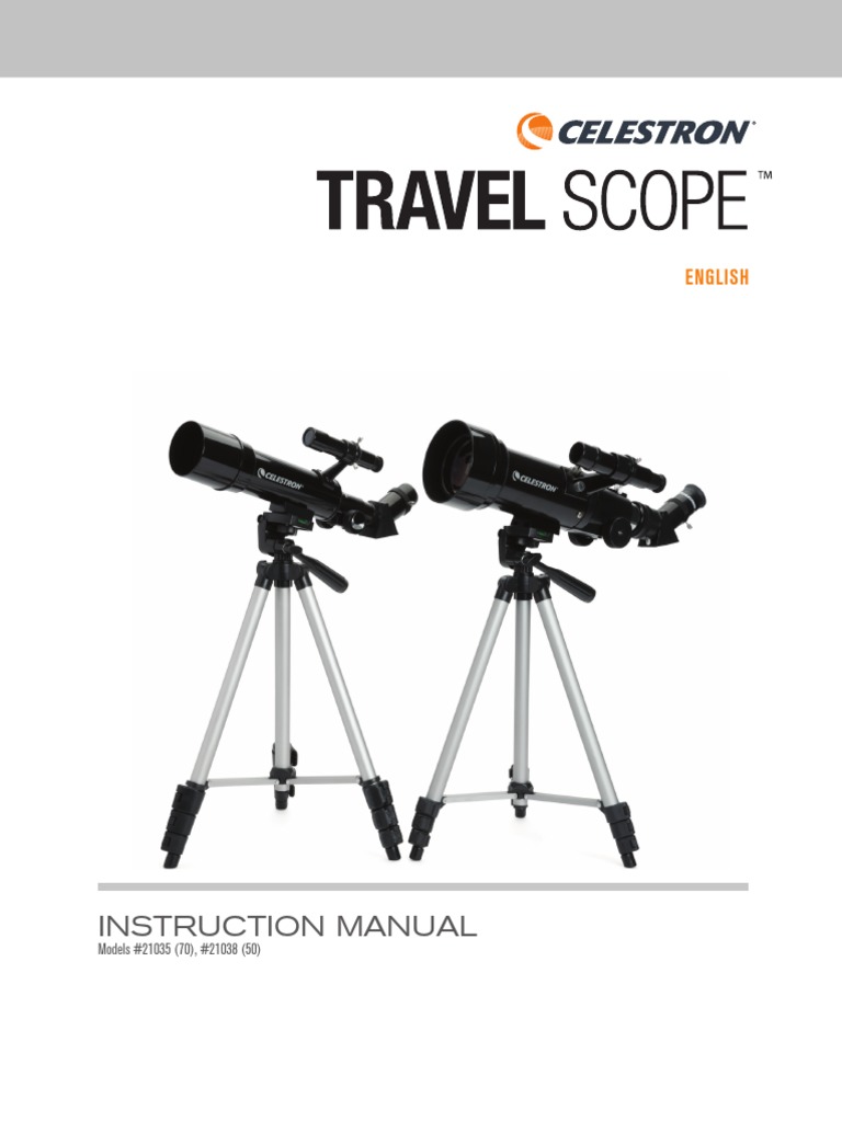 Travel Scope - Manual - NEW-Revised-F | PDF | Telescopic Sight | Longitude