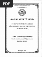 Bài Tập Kinh Tế Vĩ Mô | PDF