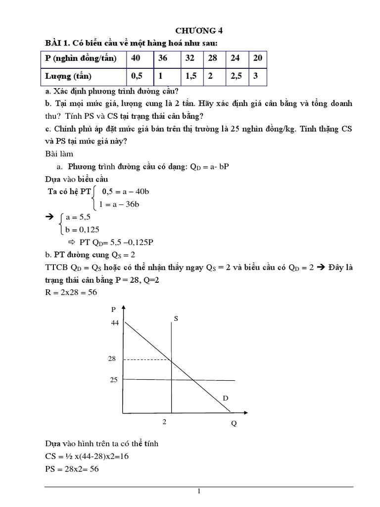 Bai Tap Chuong 4,5,6 - Dap An | PDF