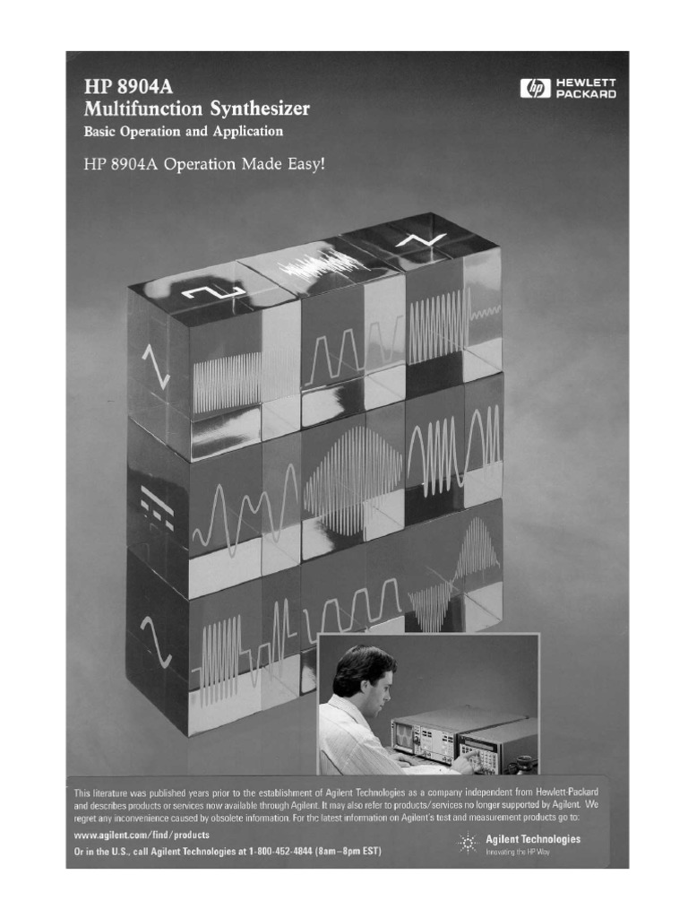 Hp8904a Manual | PDF