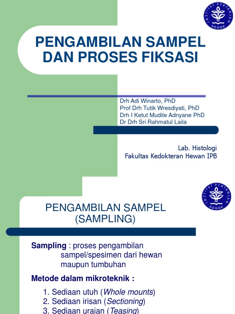 Sampling &fiksasi | PDF | Pengembangan Diri | Kesehatan Holistik