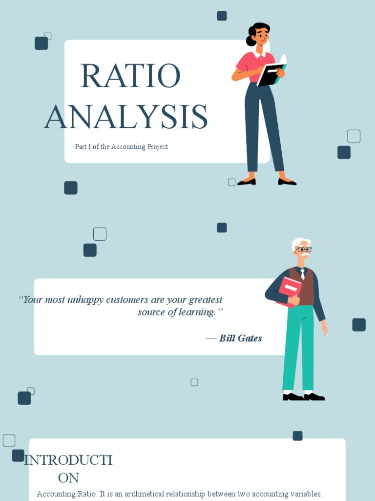 Ratio Analysis: Part I of The Accounting Project | PDF | Revenue ...