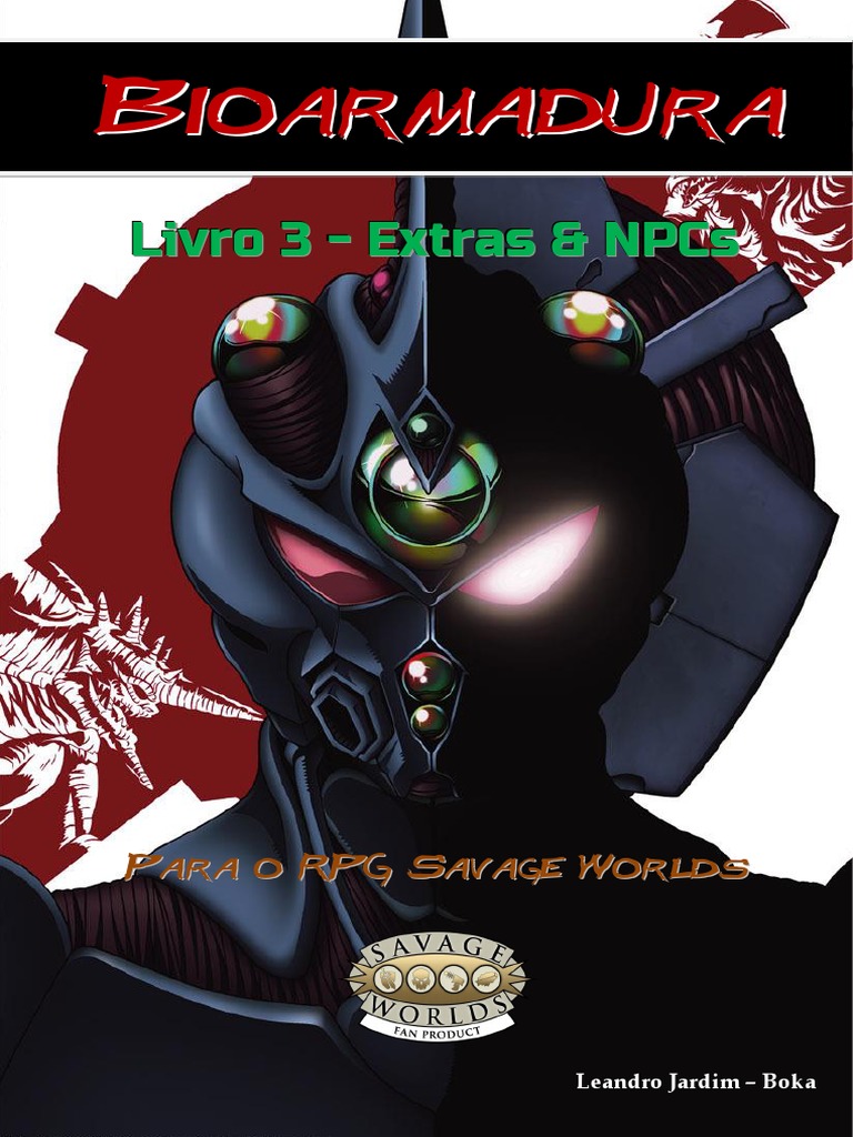 Savage Worlds - Bioarmadura - Simbiontes - 3 Extras & NPCs (SWADE ...