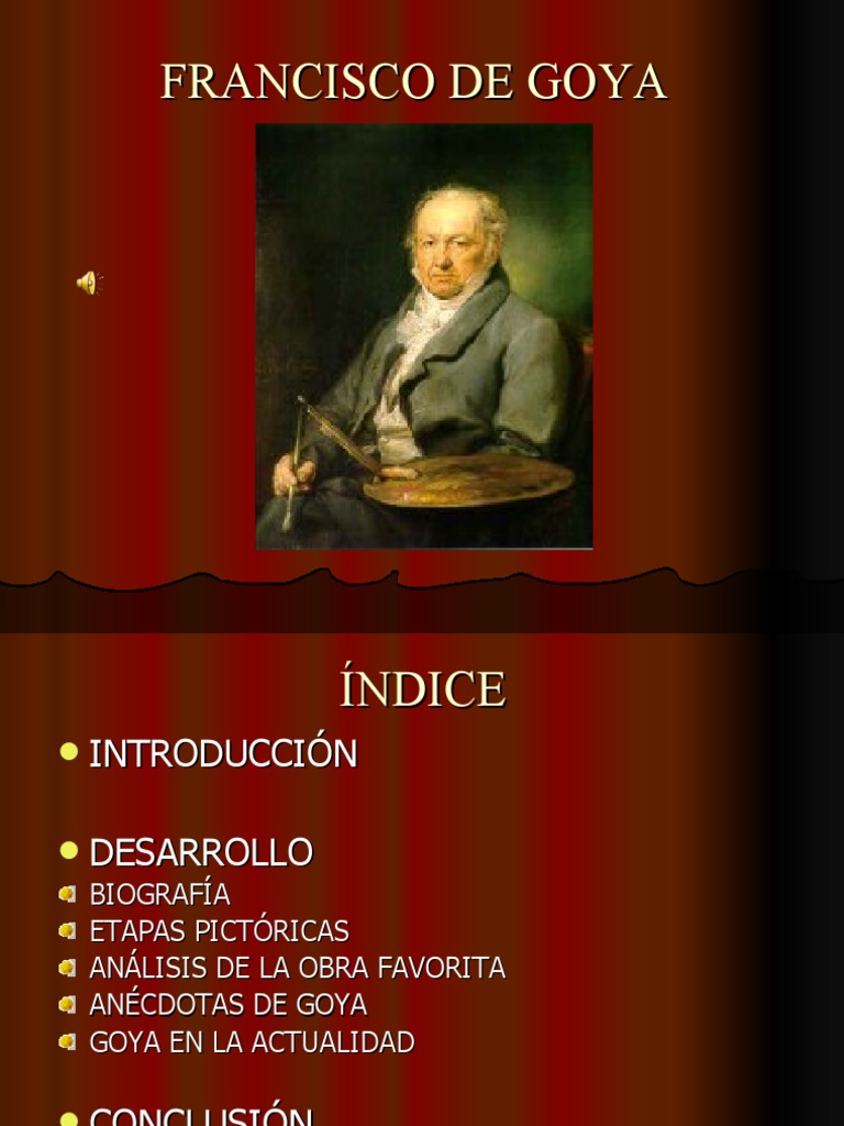 Francisco de Goya | PDF | Francisco Goya | Pinturas