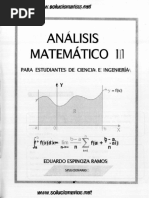Solucionario Analisis Matematico II-eduardo Espinoza Ramos Editado | PDF | Integral | Enseñanza ...