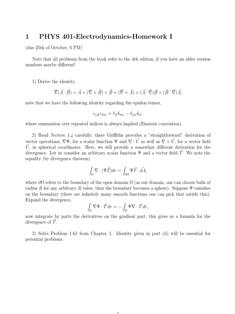 Deriving Vector Identities and Calculating Divergence in Spherical ...