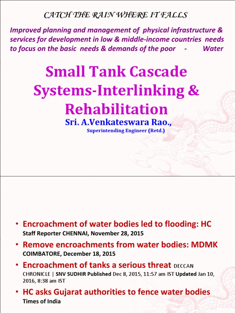 Small Tank Cascade | PDF | Agriculture | Water